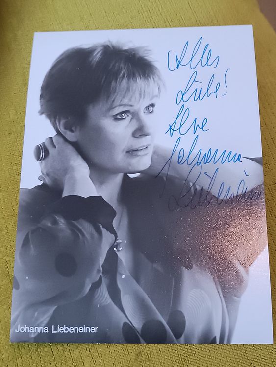 Johanna Liebeneiner - handsigniert AK (Gebraucht) in Menziken für CHF 5.9 – mit Lieferung auf ...