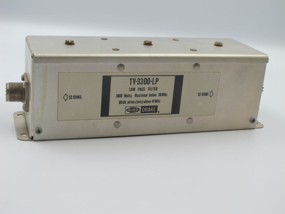 Drake Tief Pass Filter TV-3300-LP Max.1000W (Gebraucht) in Dettighofen ...