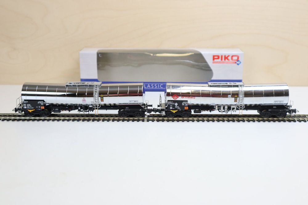 PIKO Chrom-Kesselwagen Set H0 - 54762 | Kaufen auf Ricardo