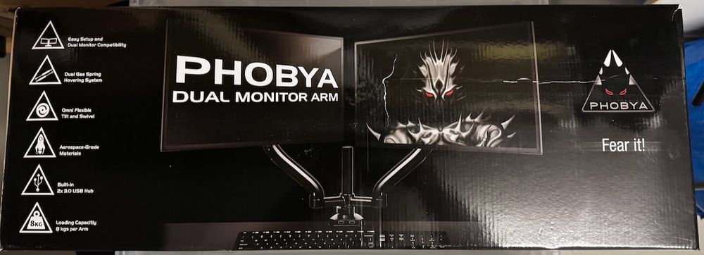 Phobya Dual Monitorarm (Gebraucht) in Nänikon für CHF 9 – nur Abholung ...