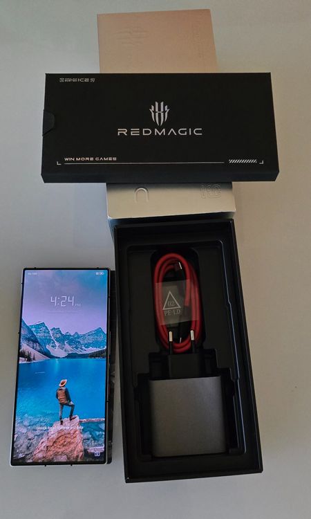 REDMAGIC 9 Pro inkl. Turbo Cooler 4 Pro, Farbe Snowfall (Neu (gemäss ...
