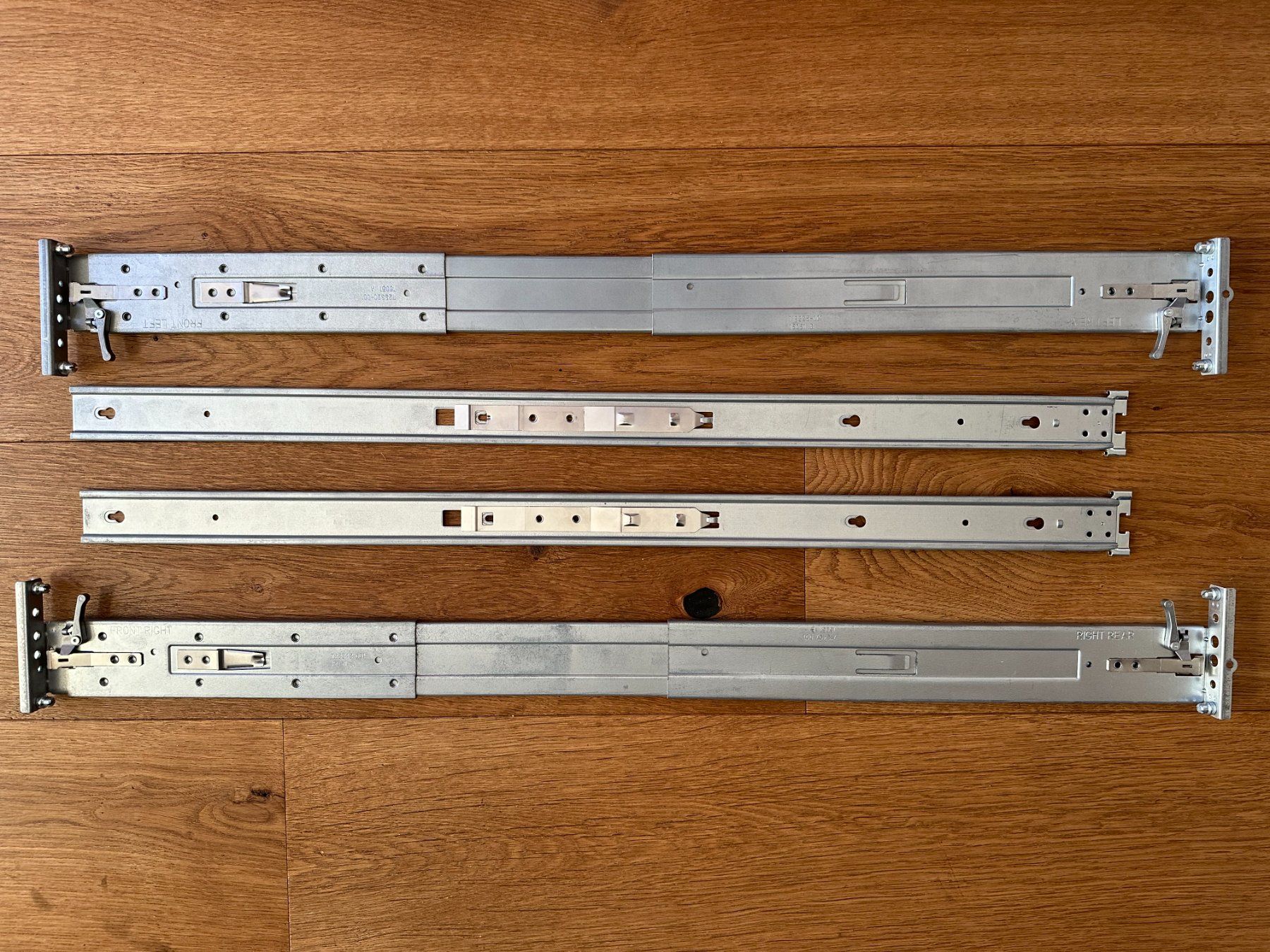 HP 2U SFF Easy Install Rack Rails - DL380 G8-G10, 733660-B21 (Gebraucht ...