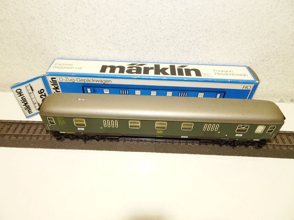 Märklin Gepäck Personenwagen DB HO 4026 | Kaufen auf Ricardo