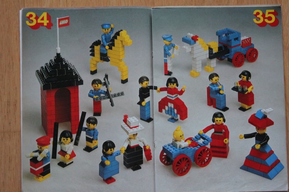 Alte Lego Bauanleitung aus dem Jahr 1975 (D'occasion) à Münchenstein ...