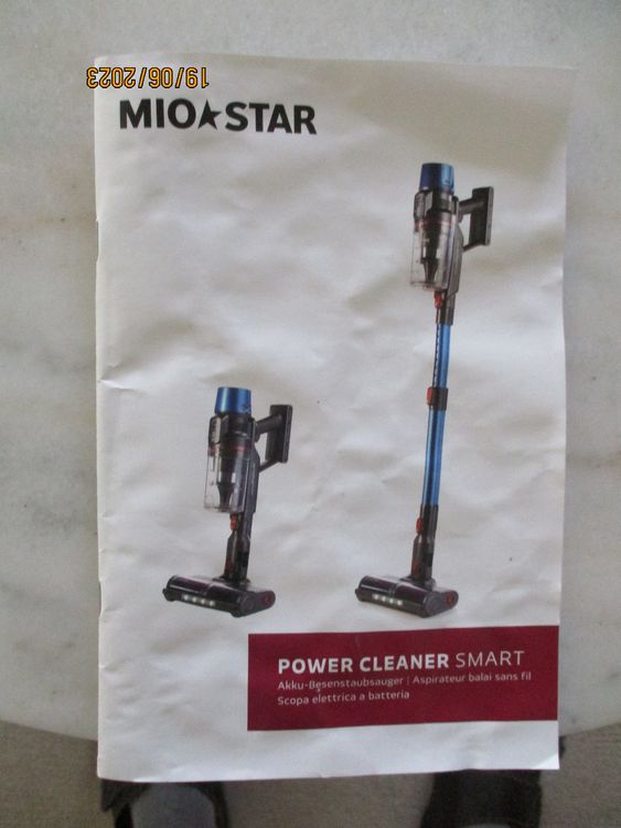 MIO STAR Power Cleaner Smart, Akku-Besenstaubsauger | Kaufen auf Ricardo