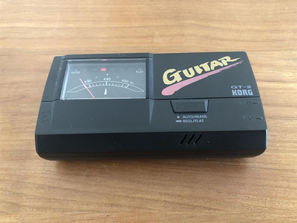 Original Vintage KORG GT-2 Gitarren Stimm-Gerät | Kaufen auf Ricardo