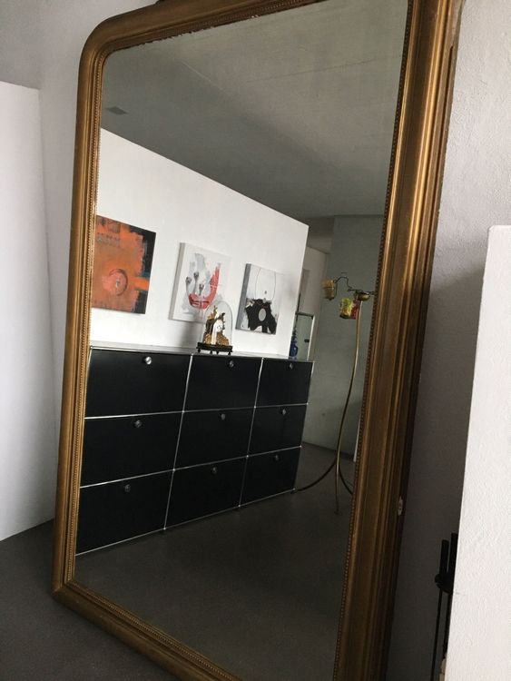 Original, antiker Louis Spiegel, 240 x 150 cm! 19 Jh. (Gebraucht) in ...