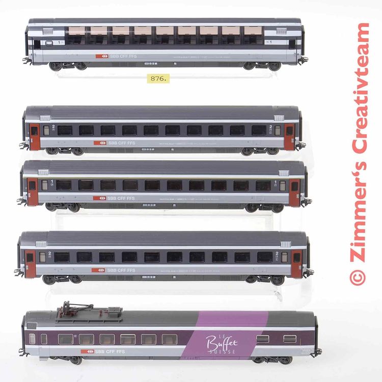 5 Märklin SBB Personenwagen, grau, H0 (Gebraucht) in Bubendorf für CHF 187.95 – mit Lieferung ...
