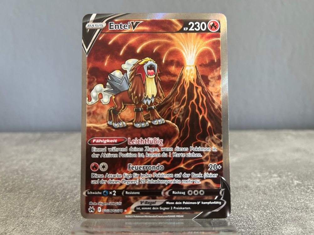 Entei V - Alternative FULL ART - Zenit der Könige - DE | Kaufen auf Ricardo