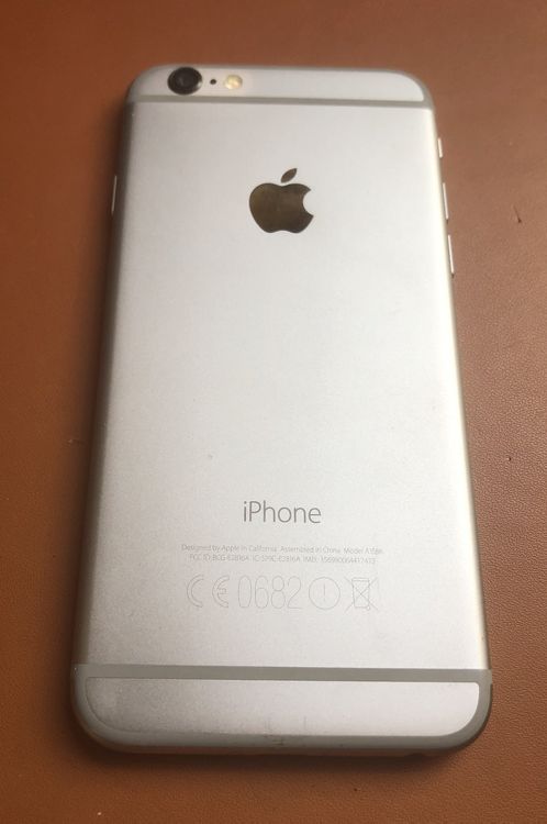 iphone 6 128 GB, grey, silber, Batterie 77% (Gebraucht) in Erlinsbach SO für CHF 31 – mit ...