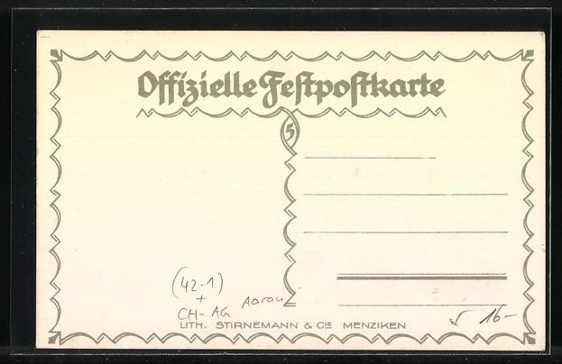 Aarau, Eidgenössisches Schützenfest 19 (Gebraucht) in Berlin für CHF 10 ...