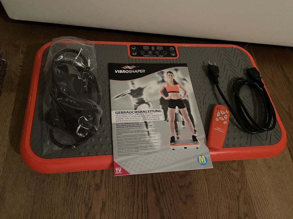 Vibro Shaper Vibrationsplatte inkl. Fernbedienung (Gebraucht) in für ...