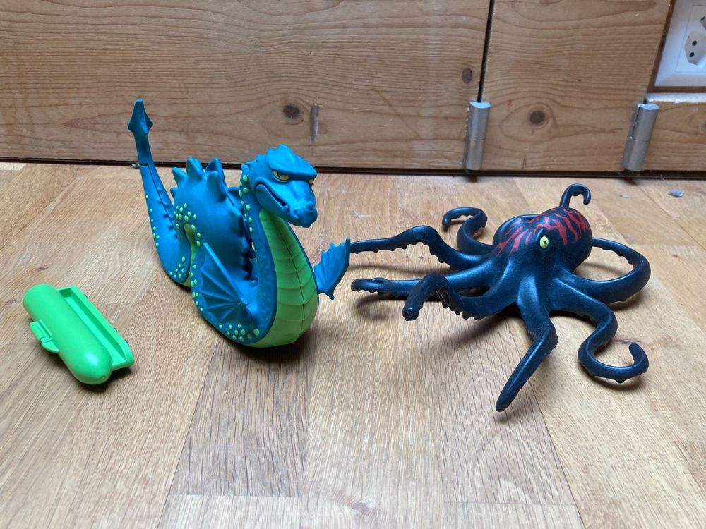 Seemonster und Riesenkrake Playmobil (Gebraucht) in Zürich für CHF 2 – mit Lieferung auf Ricardo ...