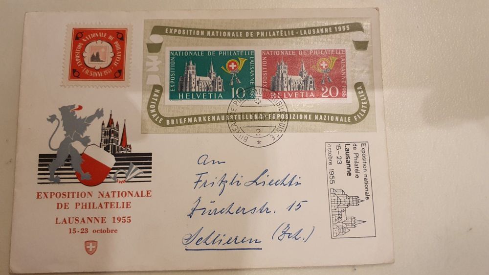 1955 Lausanne Block Automobilbüro (Gebraucht) in Arni AG für CHF 10 – mit Lieferung auf Ricardo ...