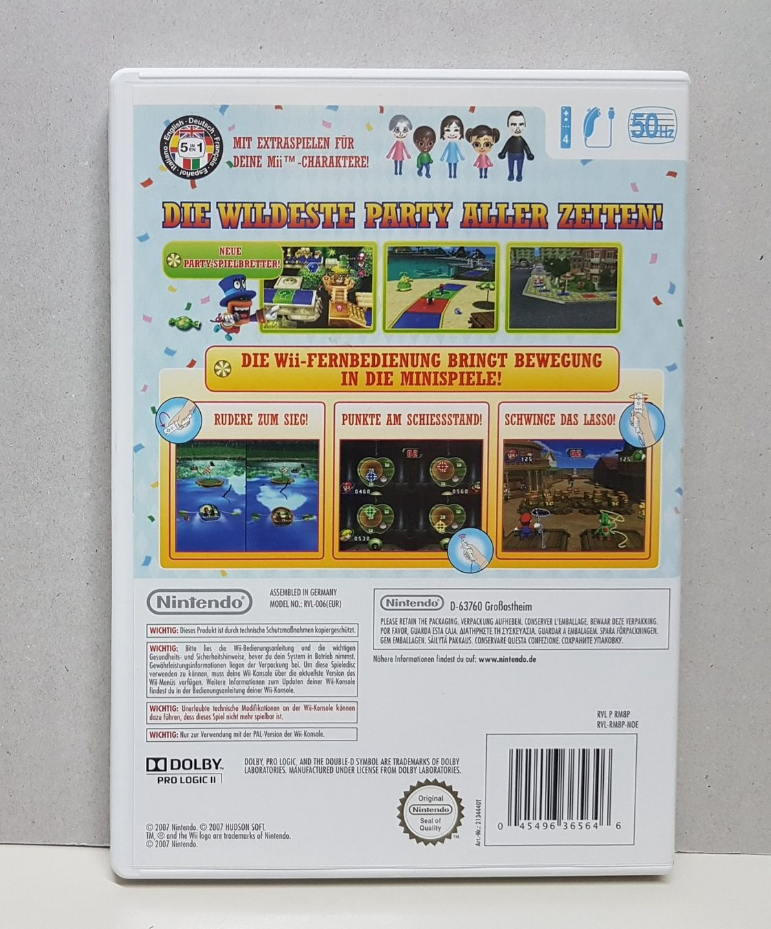 Mario Party 8 die wildeste Party aller Zeiten! Wii (Gebraucht) in ...