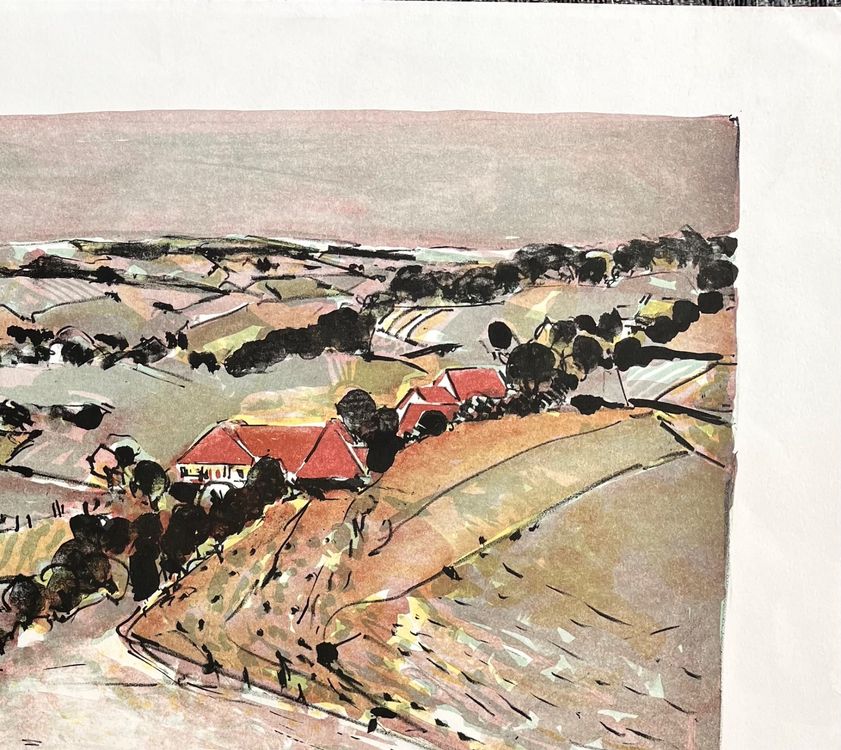 Fred Stauffer (1892-1980) Lithographie Handsigniert | Kaufen auf Ricardo