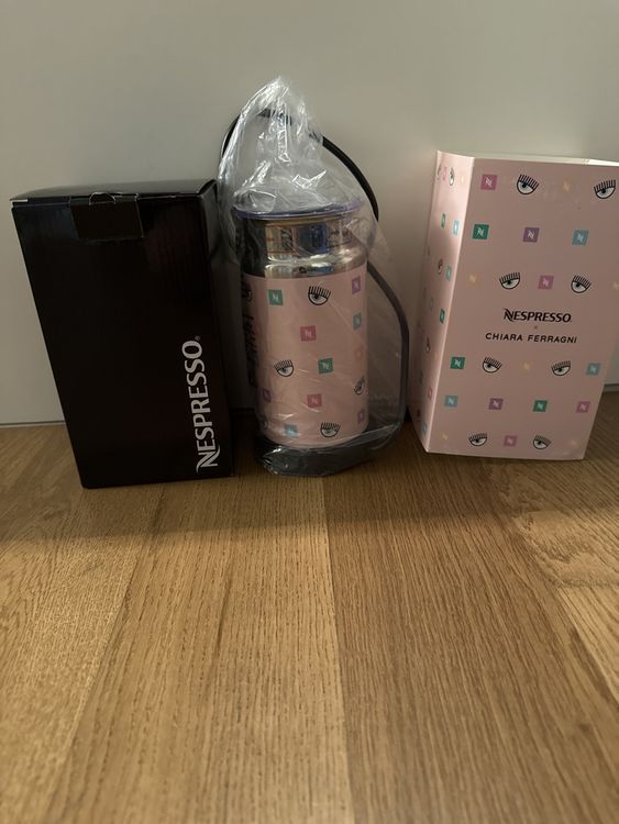 Nespresso Chiara Ferragni Milchaufschäumer Aeroccino3 (Neu und originalverpackt) in Selzach für ...