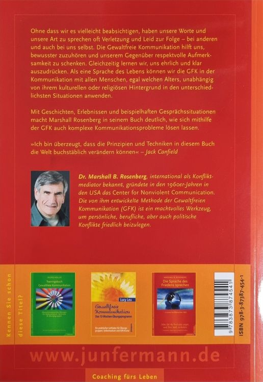 Gewaltfreie Kommunikation - Eine Sprache des Lebens (Gebraucht) in Mettmenstetten für CHF 9 ...