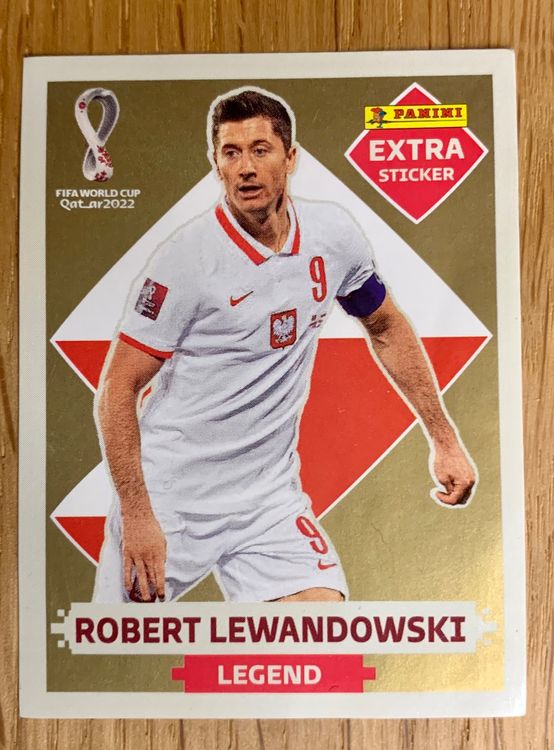 Panini Extra Sticker Gold Lewandowski | Kaufen auf Ricardo
