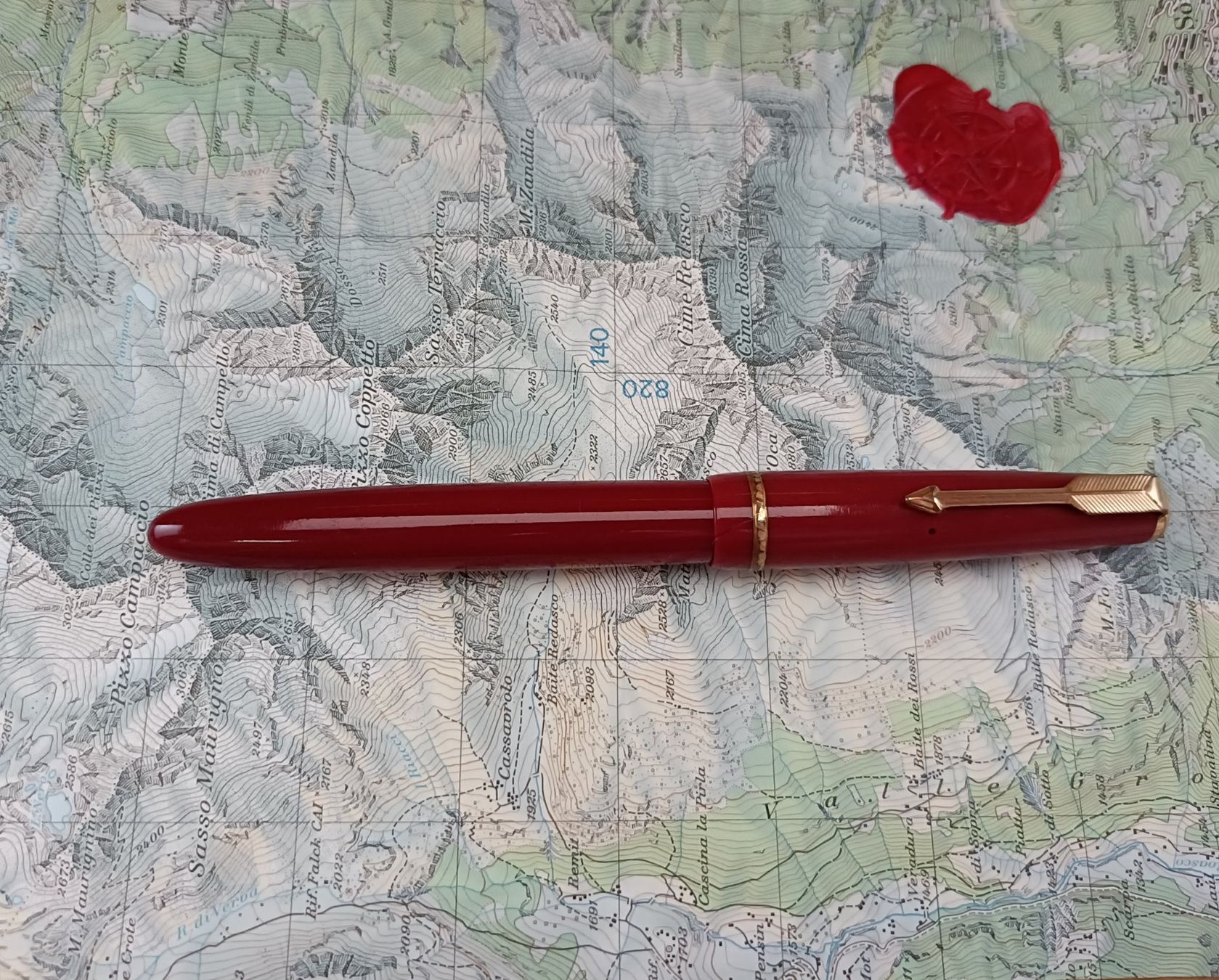 Parker Duofold Junior - 14K - Aerometric – UK - 50/60 (Gebraucht) in ...
