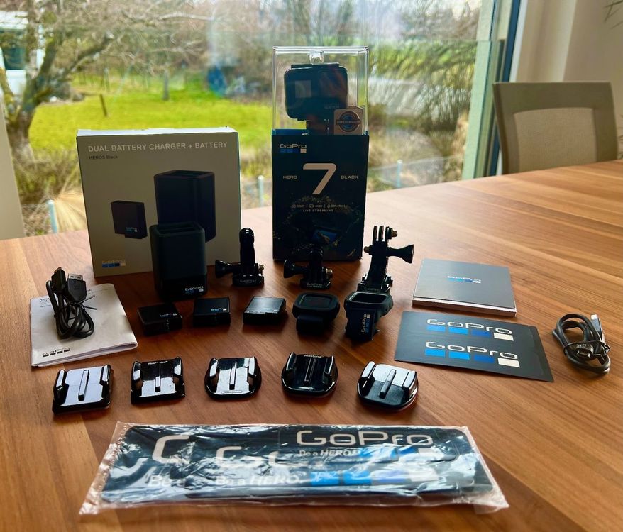 GOPRO ORIGINAL ACTION CAM HALTERUNG AUTO, MOTORRAD, BOOT NEU | Kaufen ...