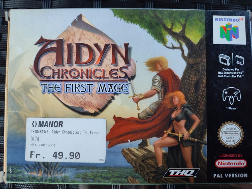 Aidyn Chronicles The First Mage Nintendo 64 N64 Game | Kaufen auf Ricardo