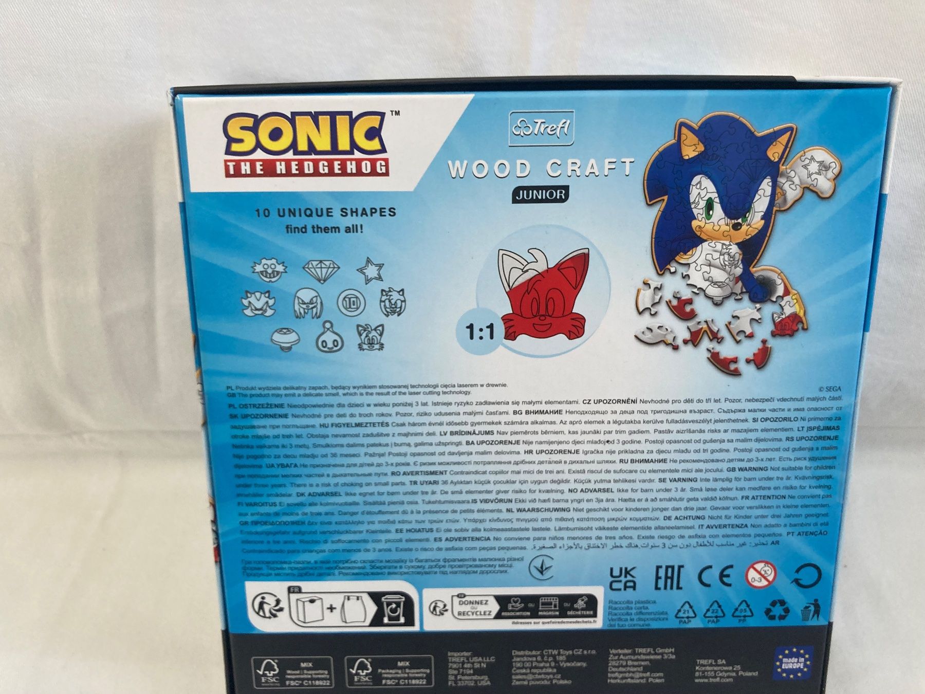 Sonic Holzpuzzle 50 Teile, ab 5J (Neu und originalverpackt) in Neuenhof ...