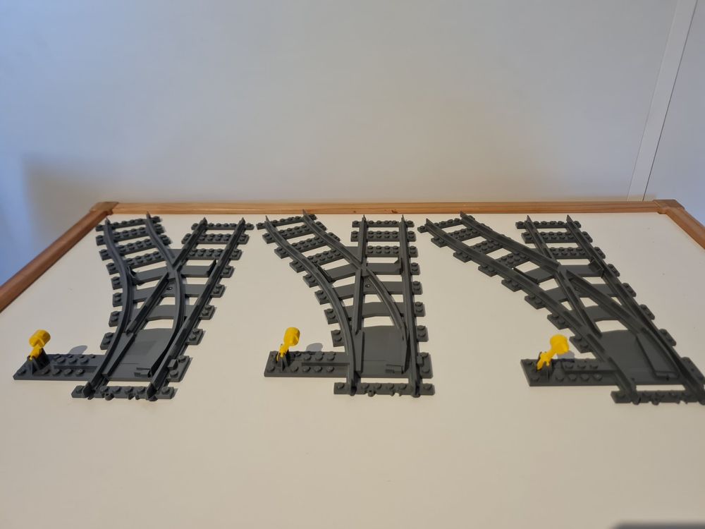 Lego City Zug Schienen Weichen Set XXL (3x Weichenpaare) | Kaufen auf ...