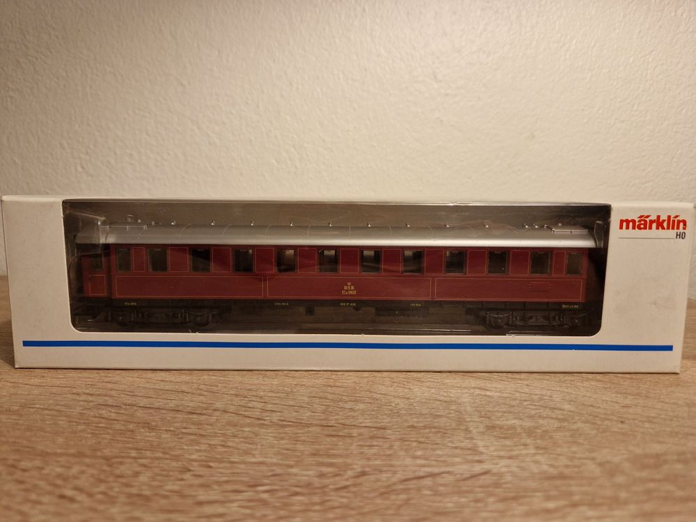 Märklin 4341 Personenwagen DSB H0 (Gebraucht) in St-Aubin-Sauges für ...