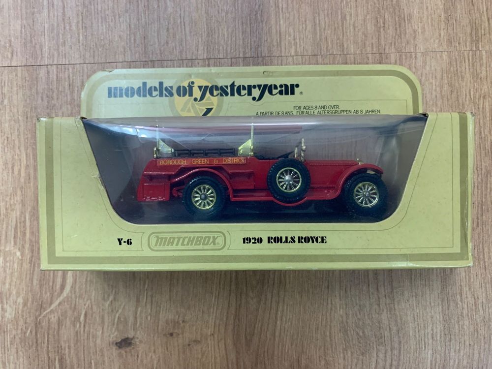 5 x Models of Yesteryear diverse Modelle alle in OVP (Neu (gemäss ...