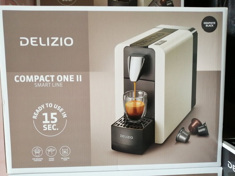 Delizio Compact one II Black | Kaufen auf Ricardo