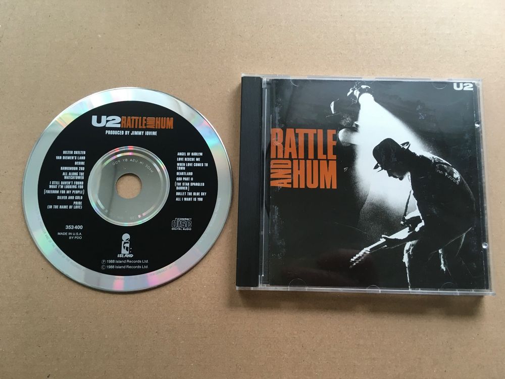 U2 - Rattle and Hum -CD- (Gebraucht) in St.Gallen für CHF 1.9 – mit ...
