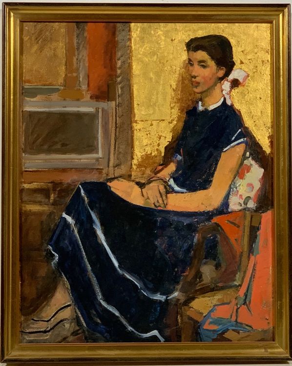 Hamid Zaki (1909-1968) Gemälde von einer Dame | Kaufen auf Ricardo