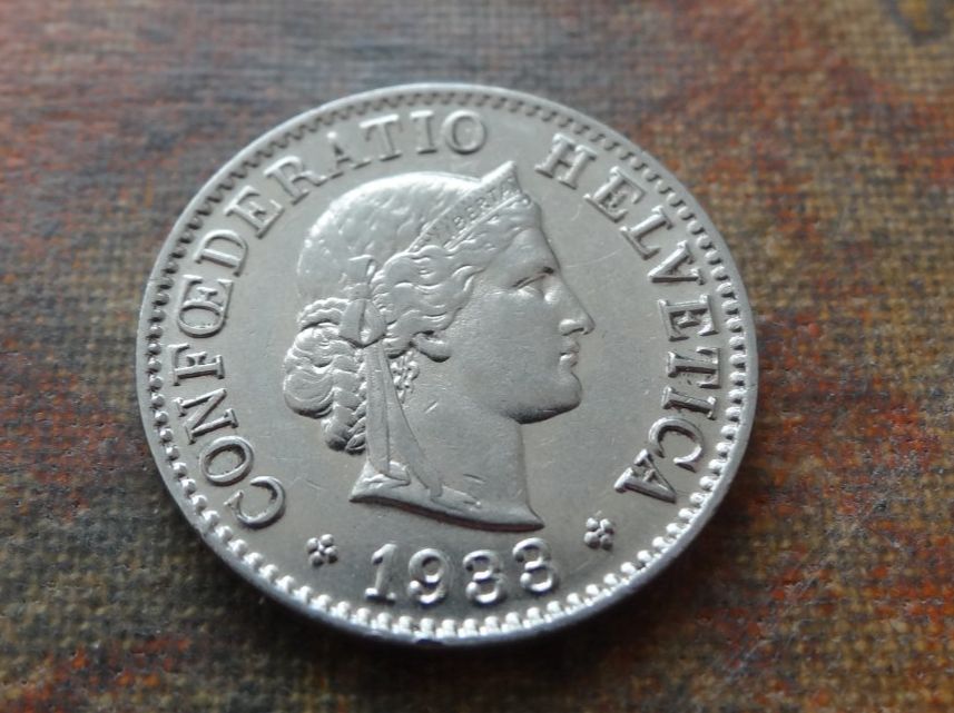 5 Rp. 1933 (D'occasion) à Romanel-sur-Lausanne pour CHF 0.5 – avec ...