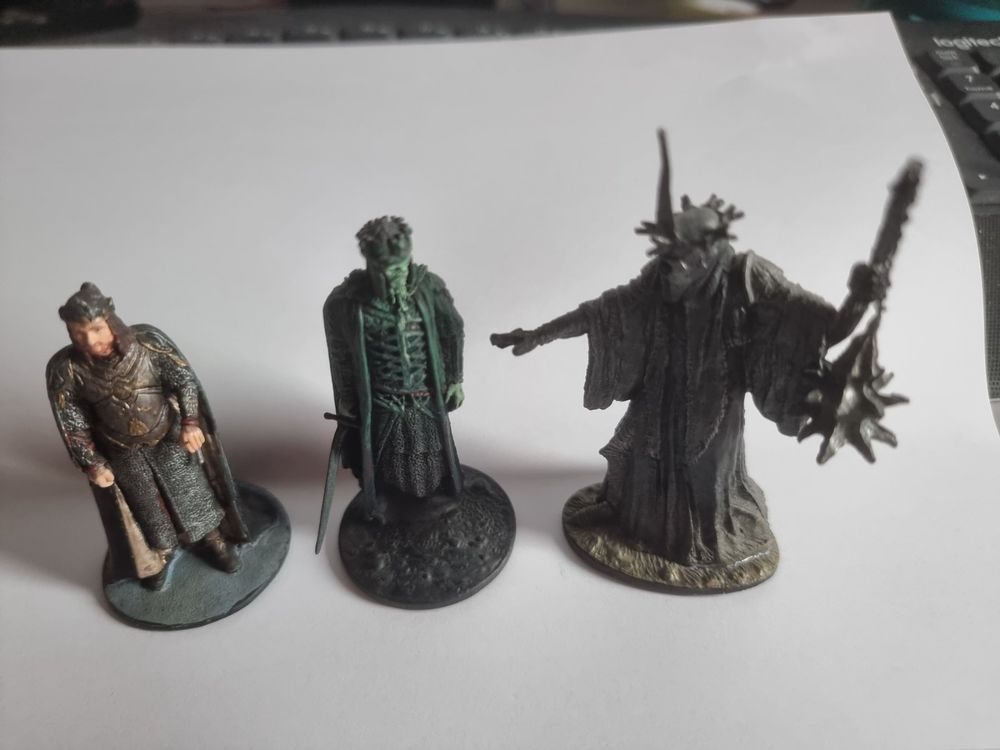 DHDR DeAgostini Sammelfiguren Elessar, Hexenkönig,Totenkönig (Gebraucht ...