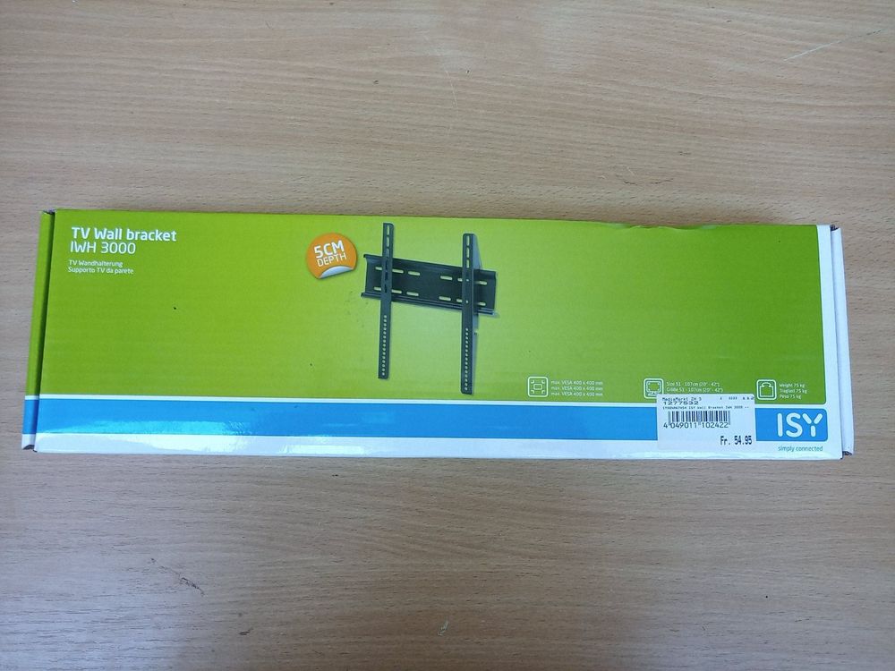 TV Wandhalterung (Neu und originalverpackt) in Wängi für CHF 29 – mit Lieferung auf Ricardo kaufen