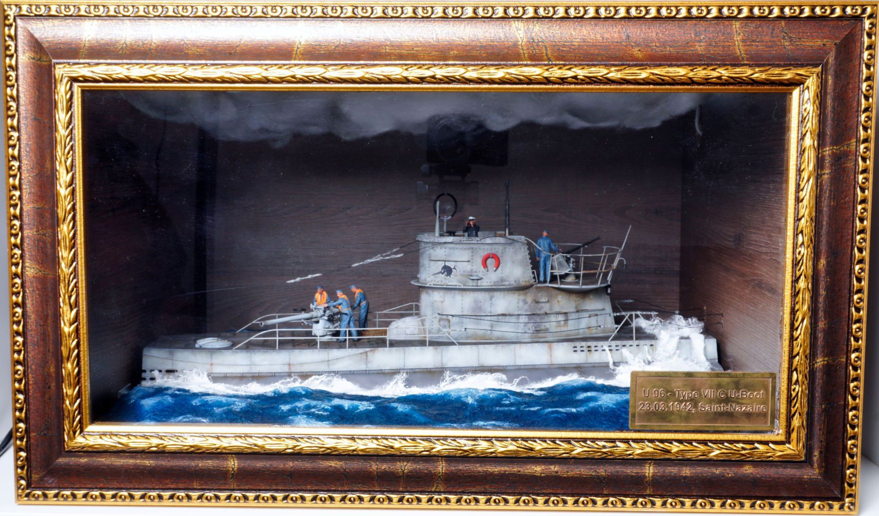U-Boot Diorama (Type VII-C - Das Boot) in 1:35 Masstab (Gebraucht) in ...