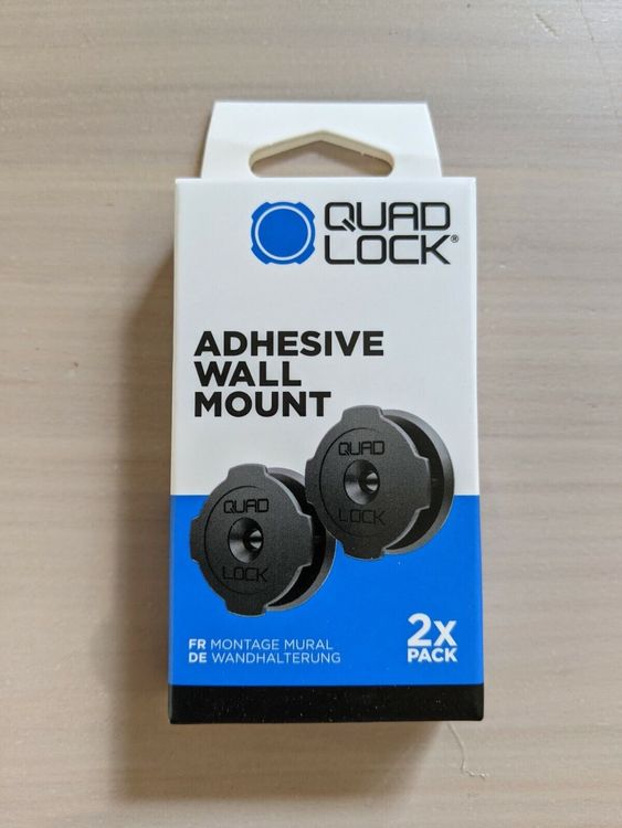 Quad Lock Adhesive Wall Mount Zweierpack Originalv. und neu (Gebraucht ...