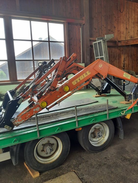 Frontlader Stoll mit 3 Funktion und Euroaufnahme (Gebraucht) in ...