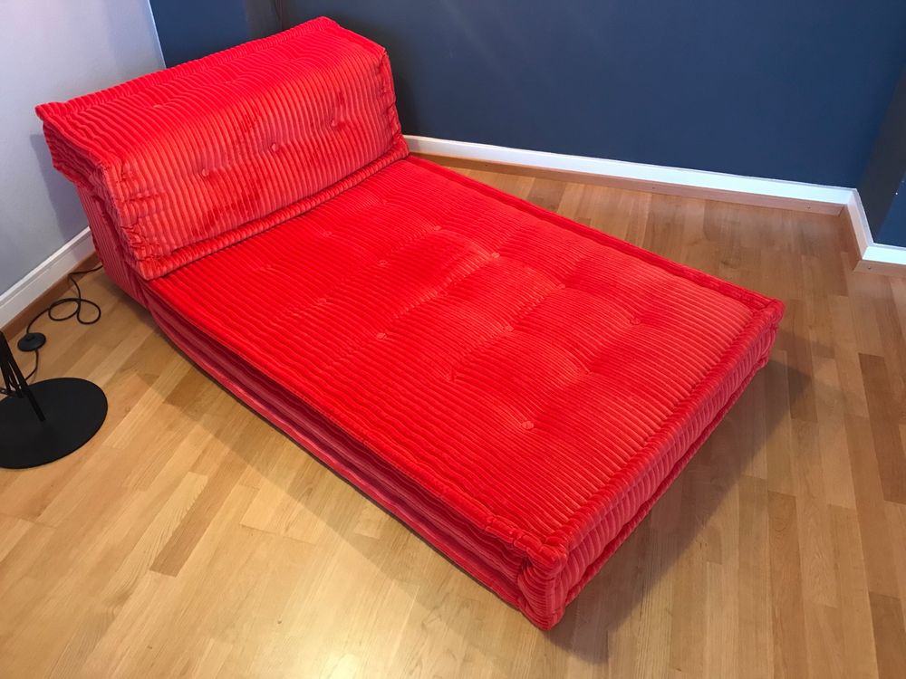 Roche Bobois Mah Jong Kenzo Takada Sofa (chaise longue) rot | Kaufen ...