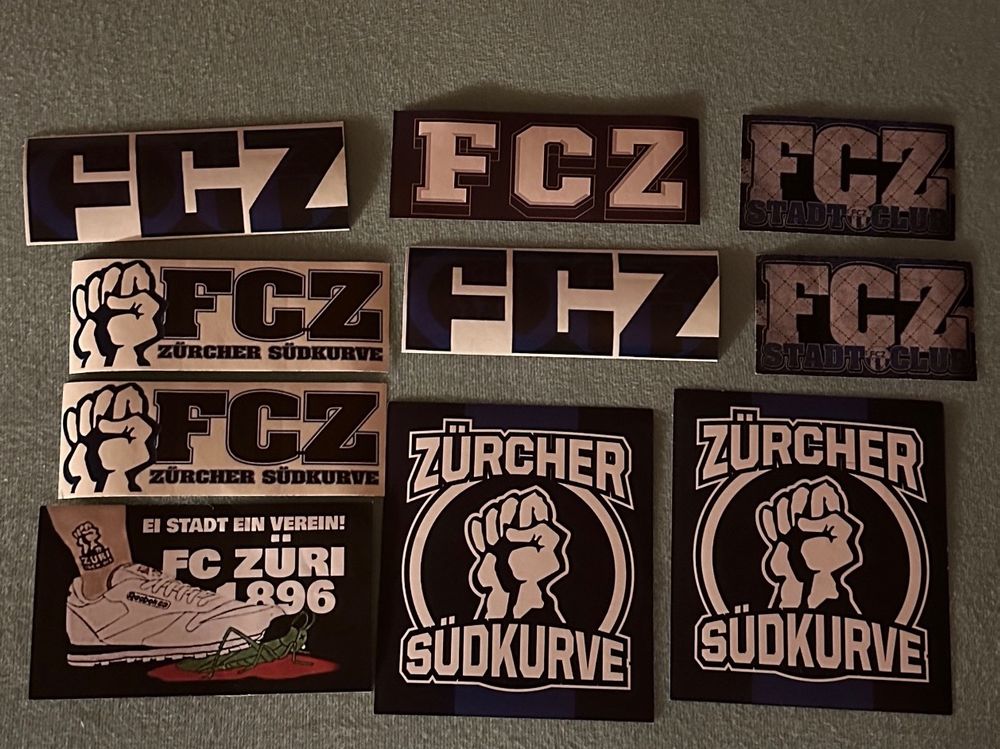 FCZ Südkurve Sticker (Neu (gemäss Beschreibung)) in für CHF 13 – mit ...