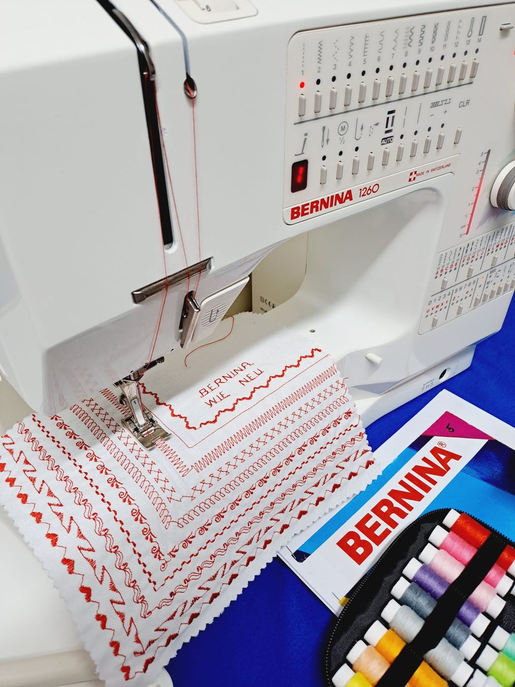 BERNINA 1260 WIE NEU GARANTIE 3 MONATE FRISCH REVIDIERT (Gebraucht) in ...
