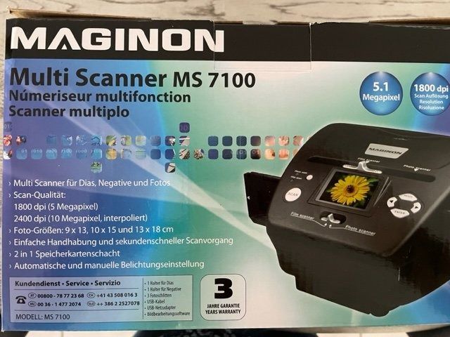 Maginon Scanner für Dias + Fotos | Kaufen auf Ricardo