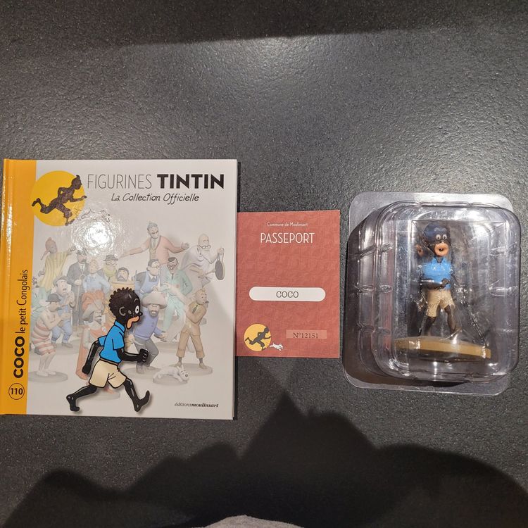Livre Et Figurine Collection Tintin Coco (Neu (gemäss Beschreibung)) in ...