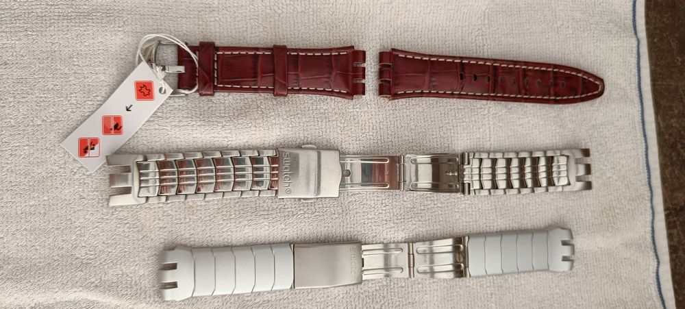 Swatch Maratua _ Irony - Cold Hour Retrograde Cuir/Acier | Kaufen auf ...