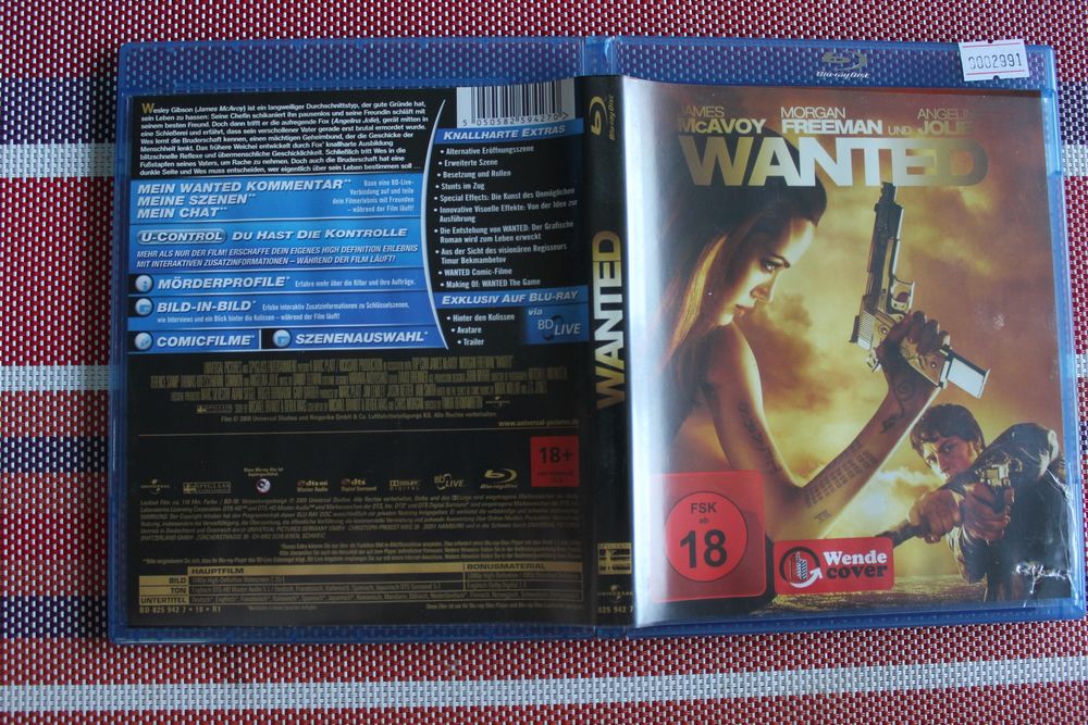 Wanted - James McAvoy, Angelina Jolie - Blu-ray (Gebraucht) in ...