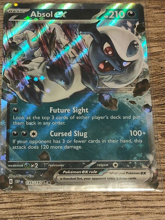 OBF 135 Absol EX EN Obsidian Flames (Gebraucht) in Fribourg für CHF 3 ...