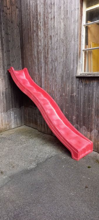 Wellenrutsche rot aus Kunststoff | Kaufen auf Ricardo