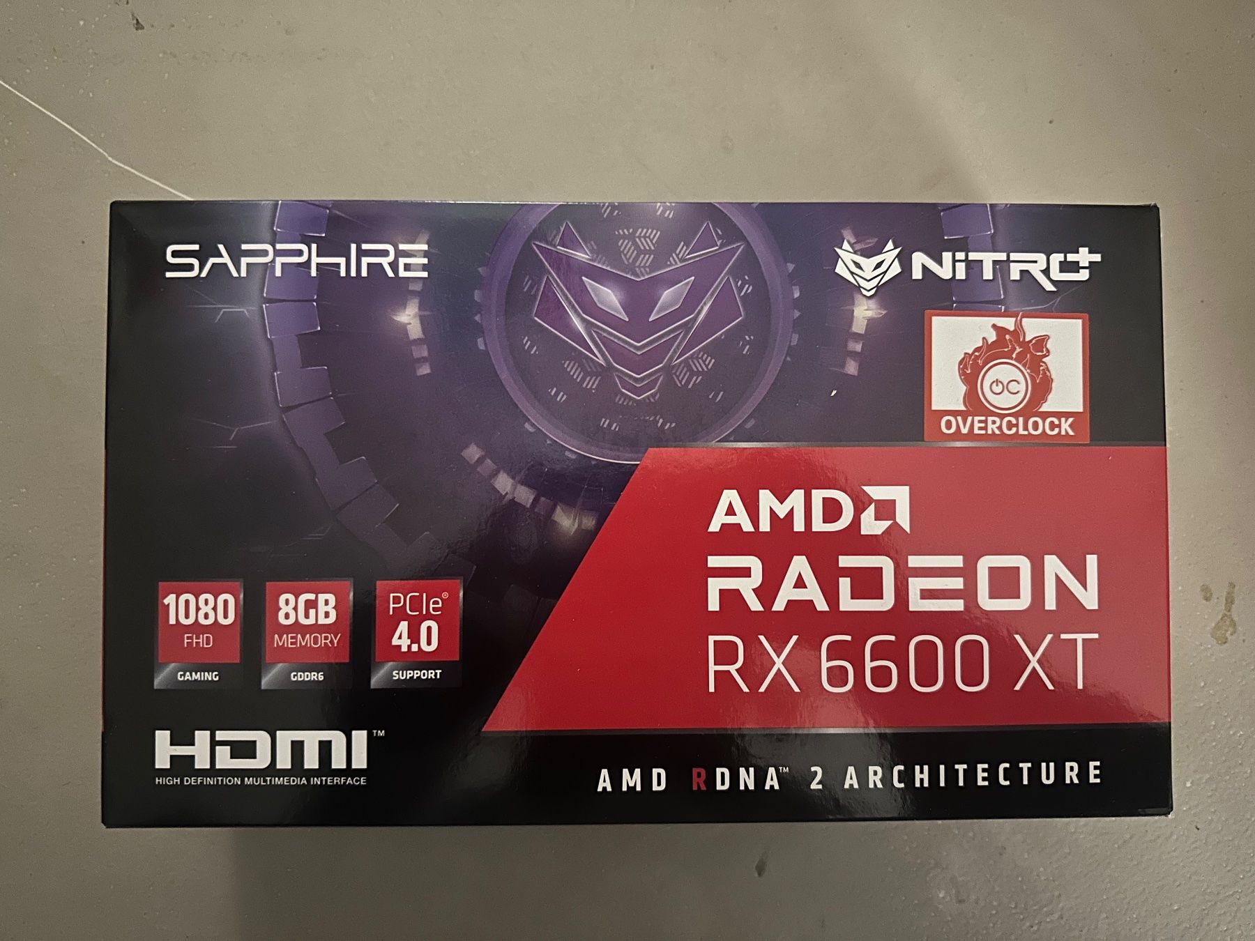 Sapphire Nitro+ AMD Radeon RX 6600 XT – 8GB – Top Zustand (Gebraucht ...