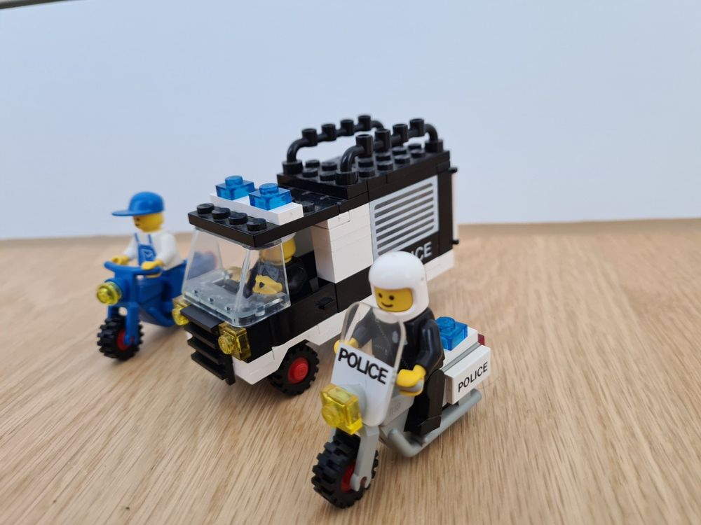 Alte Lego Polizei und Feuerwehr mit Lego Figuren 1990er (Gebraucht) in ...